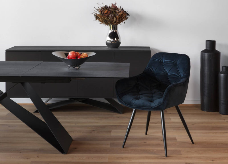 Matisse | Grey Graphite Rectangular Ceramic 2.4m Dining Table