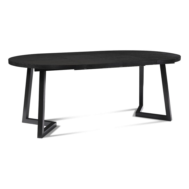 Oregon | 2m Extendable Curved Wooden Dining Table